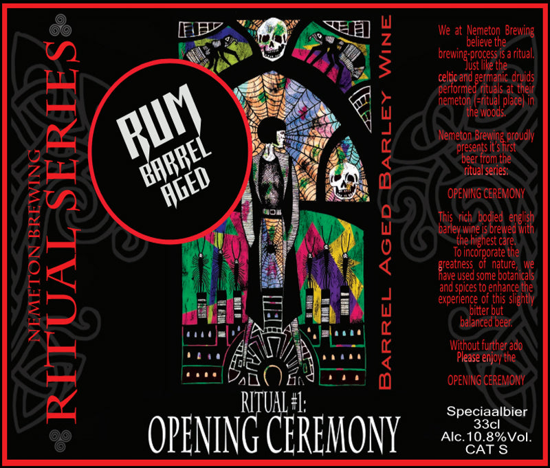 Ritual #1 Opening Ceremony RUM Barrel Aged – Nemeton Brewing